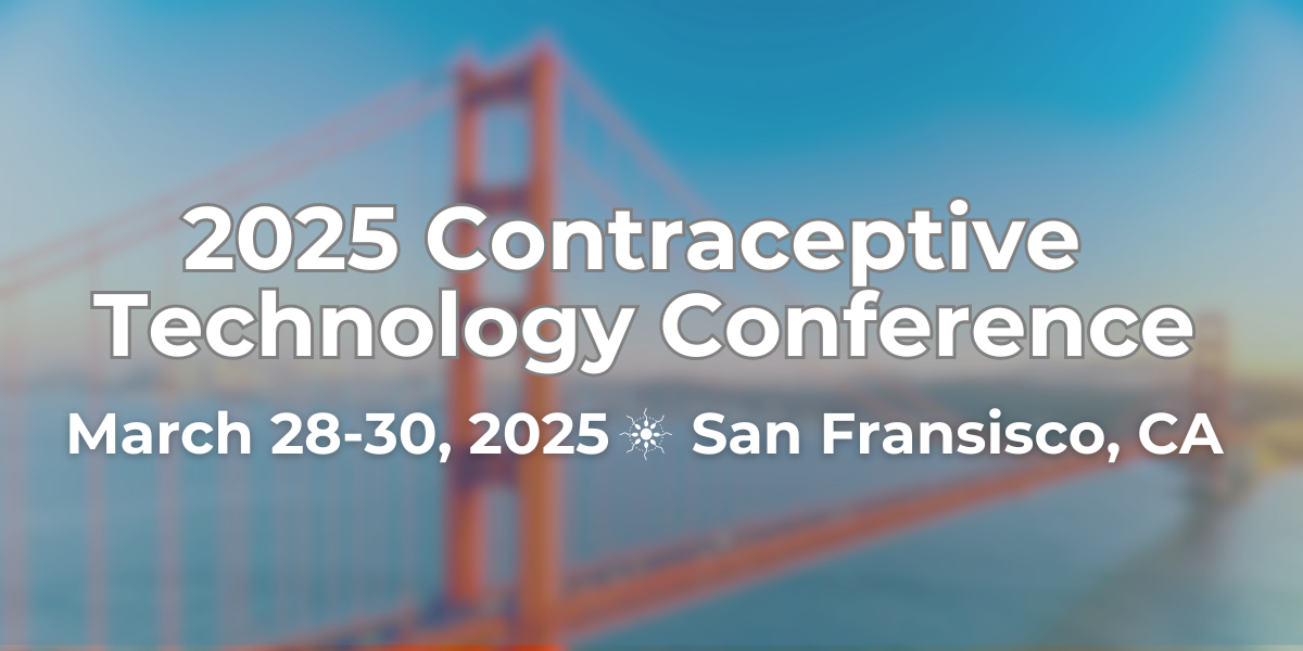 2025 Registration – Contraceptive Technology Conference